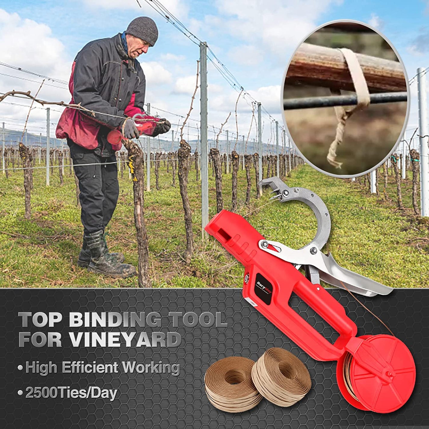 Electric Plant Tying Machine RM – Sanver Supply